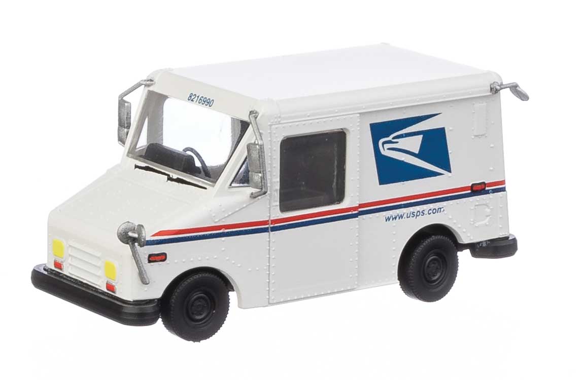 Walthers SceneMaster HO 1/87 USPS 1993+ Grumman Long Life Vehicle LLV ...