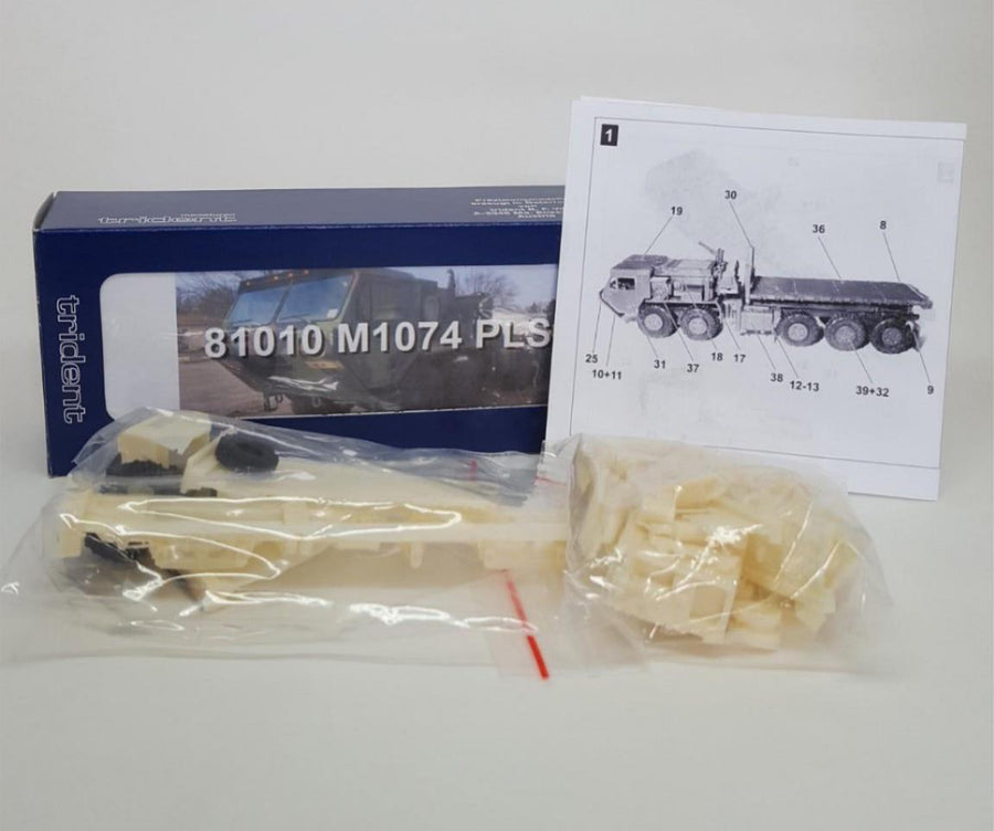 Trident 81010 HO 1/87 US Army Trick M1074 Palletized Load System 5-Axl ...