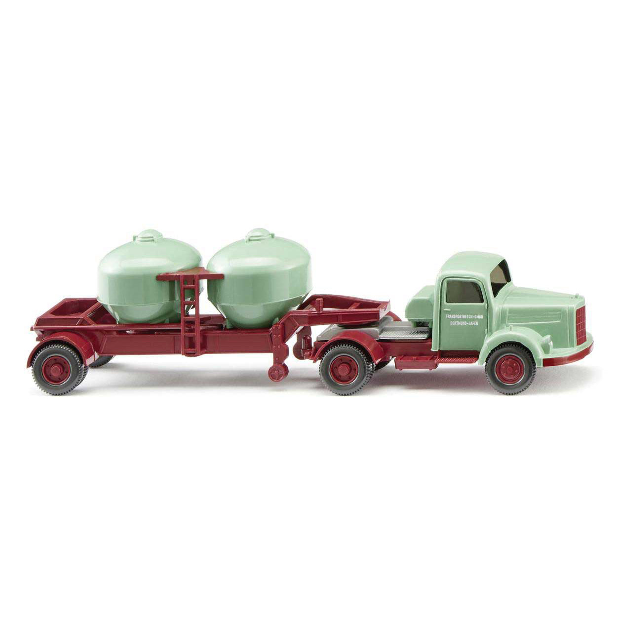 Wiking 1/87 HO Scale 1950-1959 Mercedes-Benz L3500 Tractor w/Cement Si ...